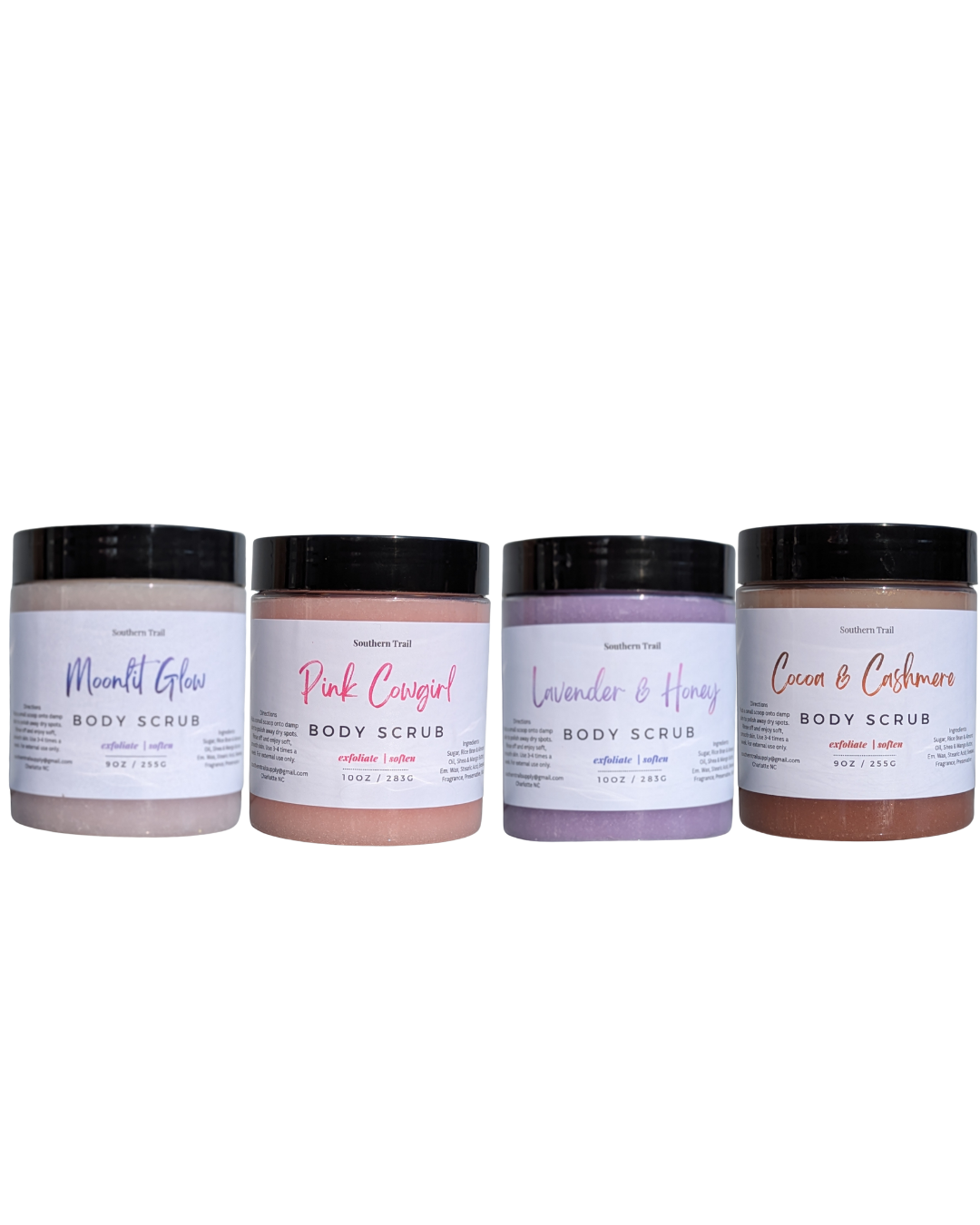 Exfoliating Body Scrubs – Southern Trail